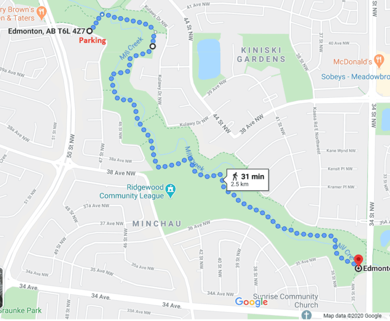 Mill Creek mill woods map - River Valley Alliance