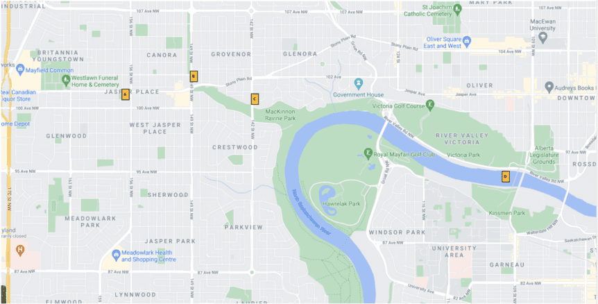 Commuting Using the River Valley: Edmonton West End to Central - River ...